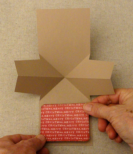 Needles 'n' Knowledge: Christmas Twist Pop Up Cards