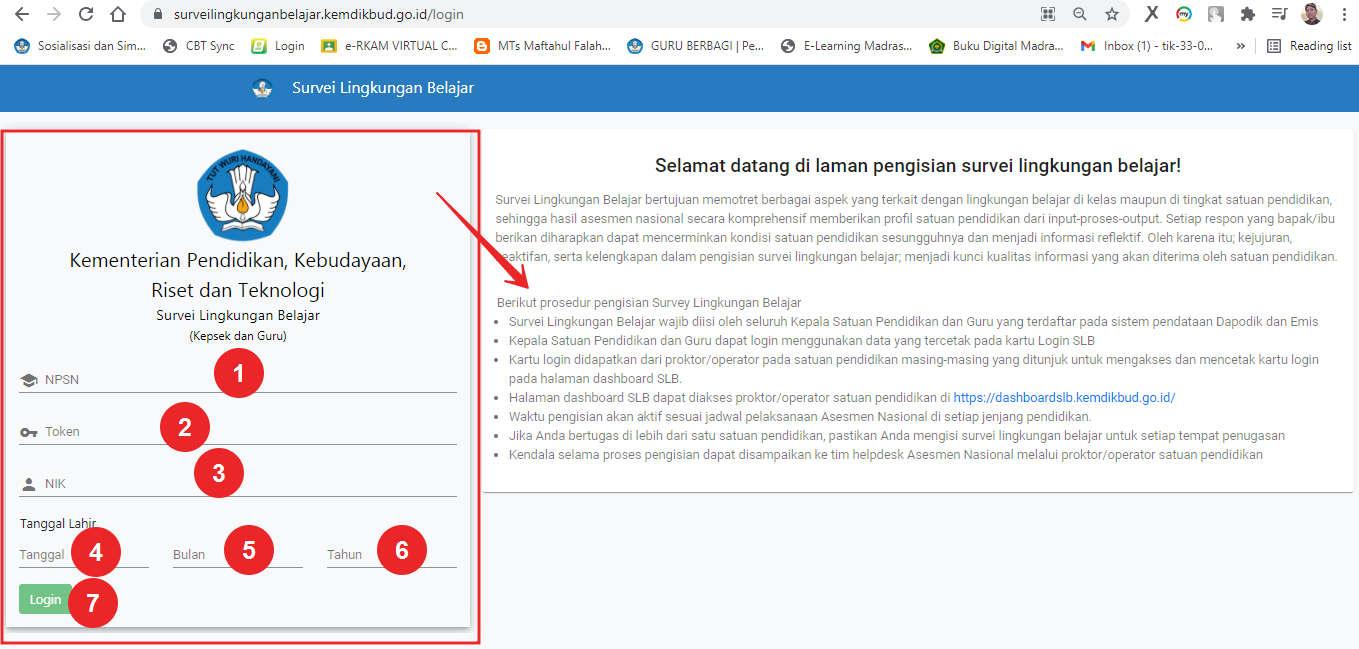 Surat Edaran SLB, Jadwal SLB, Cara Cetak Kartu SLB dan Cara Login ...