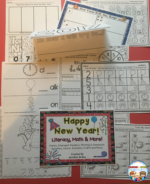 Crayons & Cuties In Kindergarten: New Year FREEBIE...And Some Magical ...