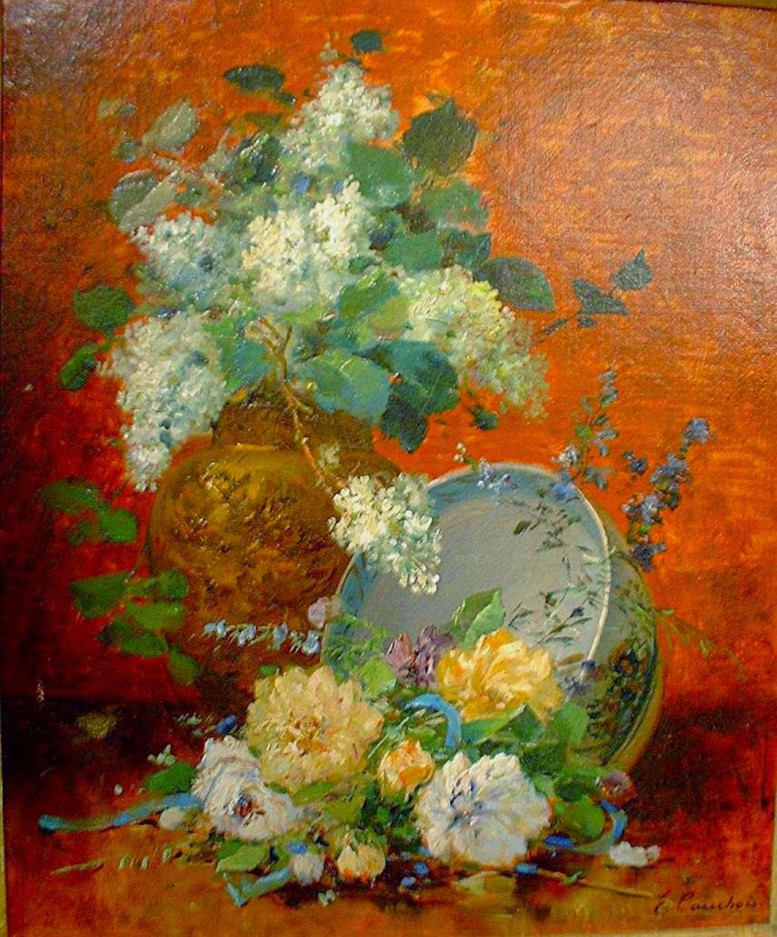 Pintor impresionista pintor de bodegones,Eugene Henri Cauchois