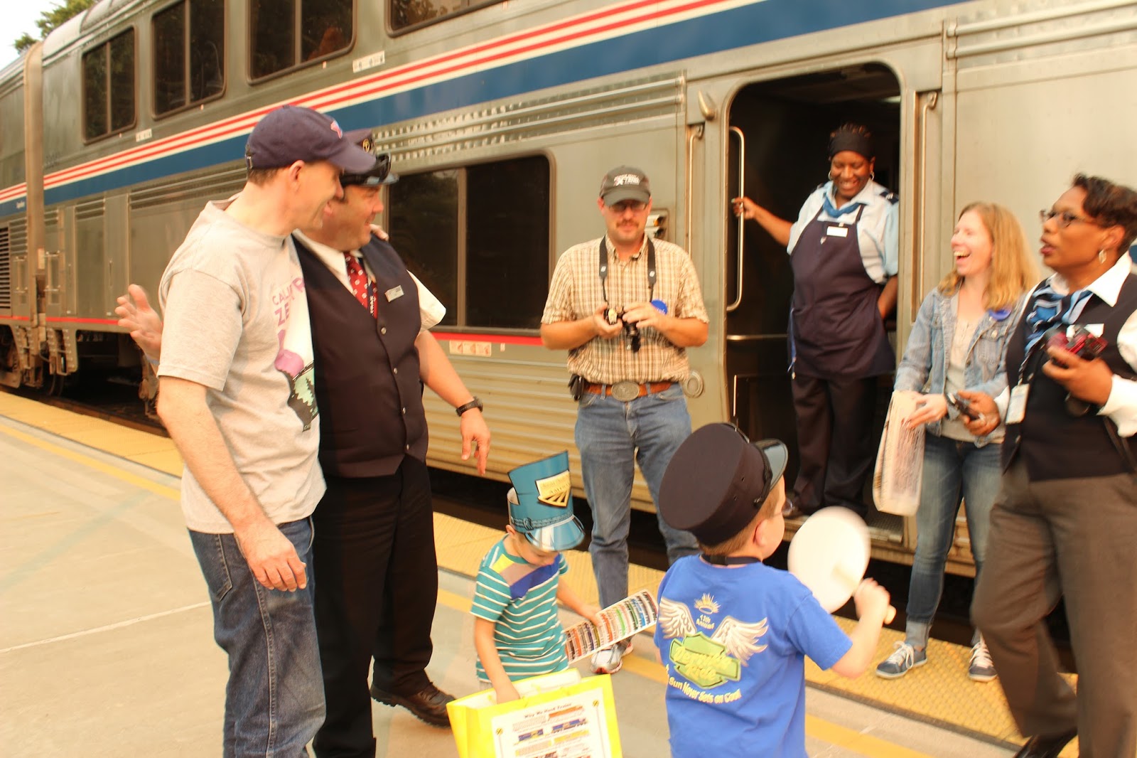 Andy Fletcher Blog-: Getting to Meet Amtrak Make-A-Wish Honorary ...