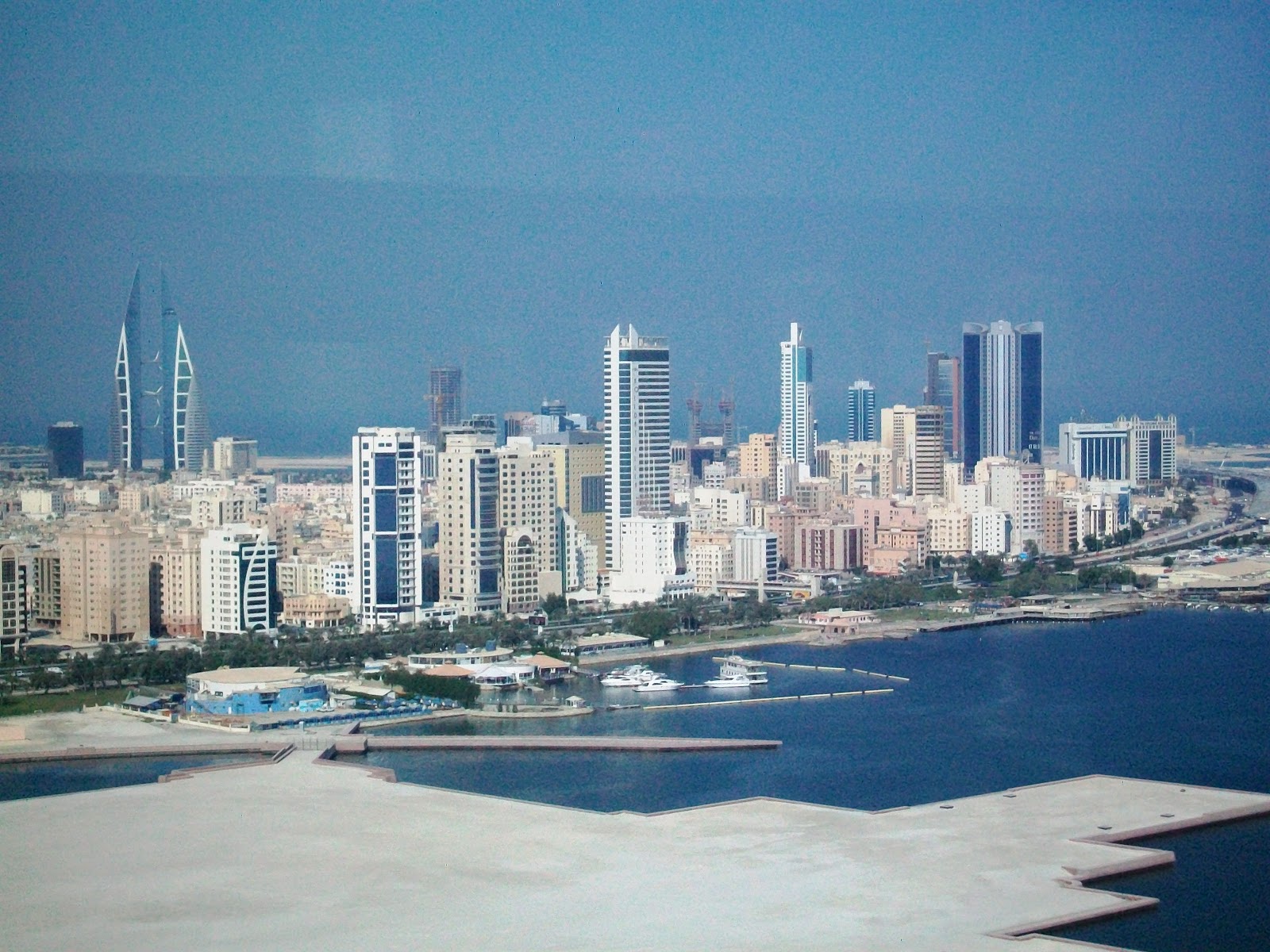 Birds' Eye View of Bahrain