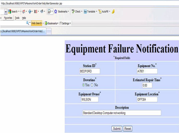 Equipment Failure Codes | Maximo Reporting