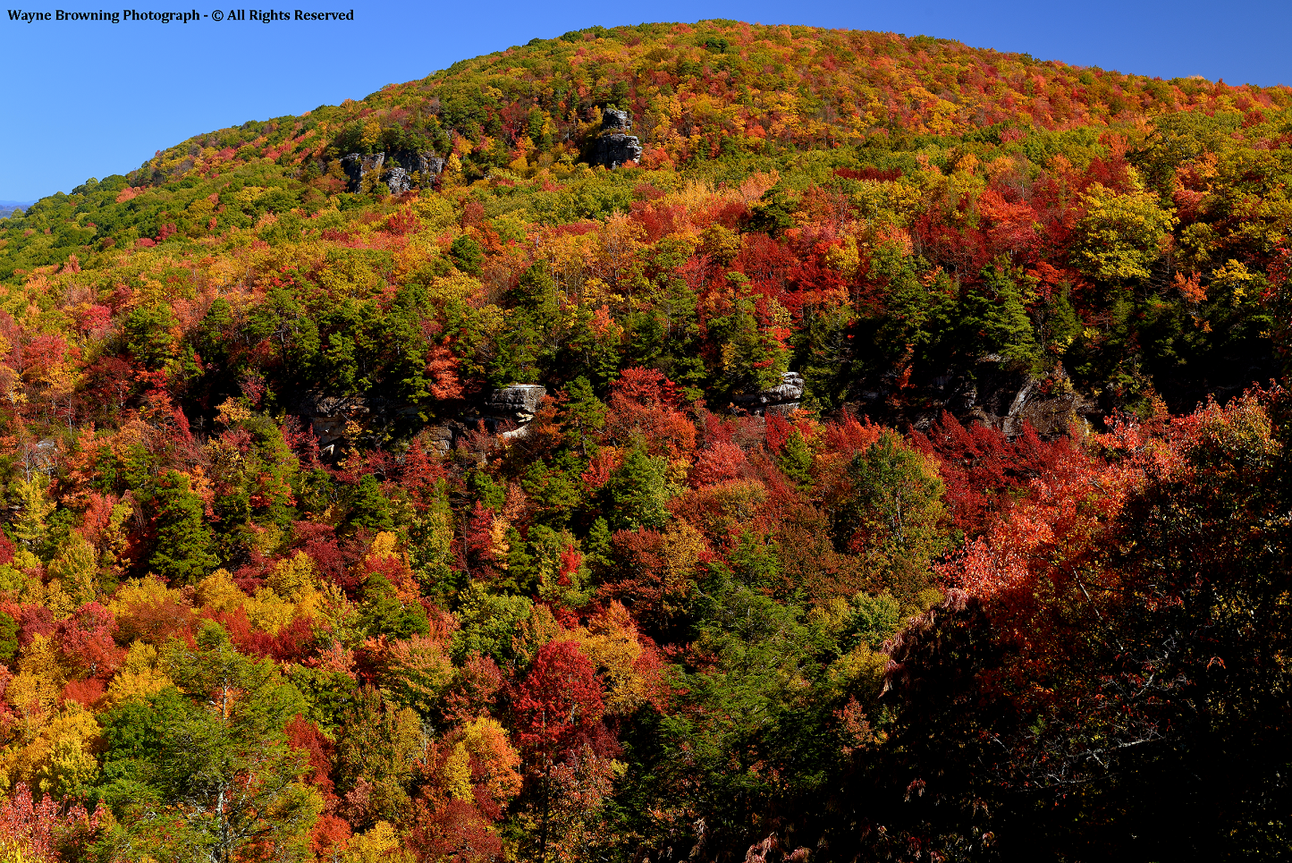 The High Knob Landform: Autumn 2019 Peak_High Knob Massif