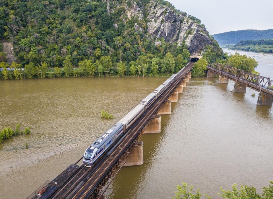 Industrial History: CSX/B&O Harpers Ferry Bridges and Tunnel