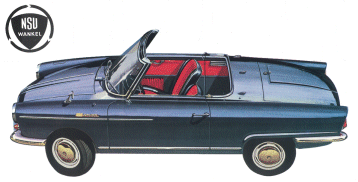 Avengers in Time: 1964, Cars: NSU Spider