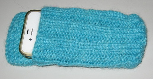 Simple Knits: Free pattern: Felted Phone Belt Case to knit