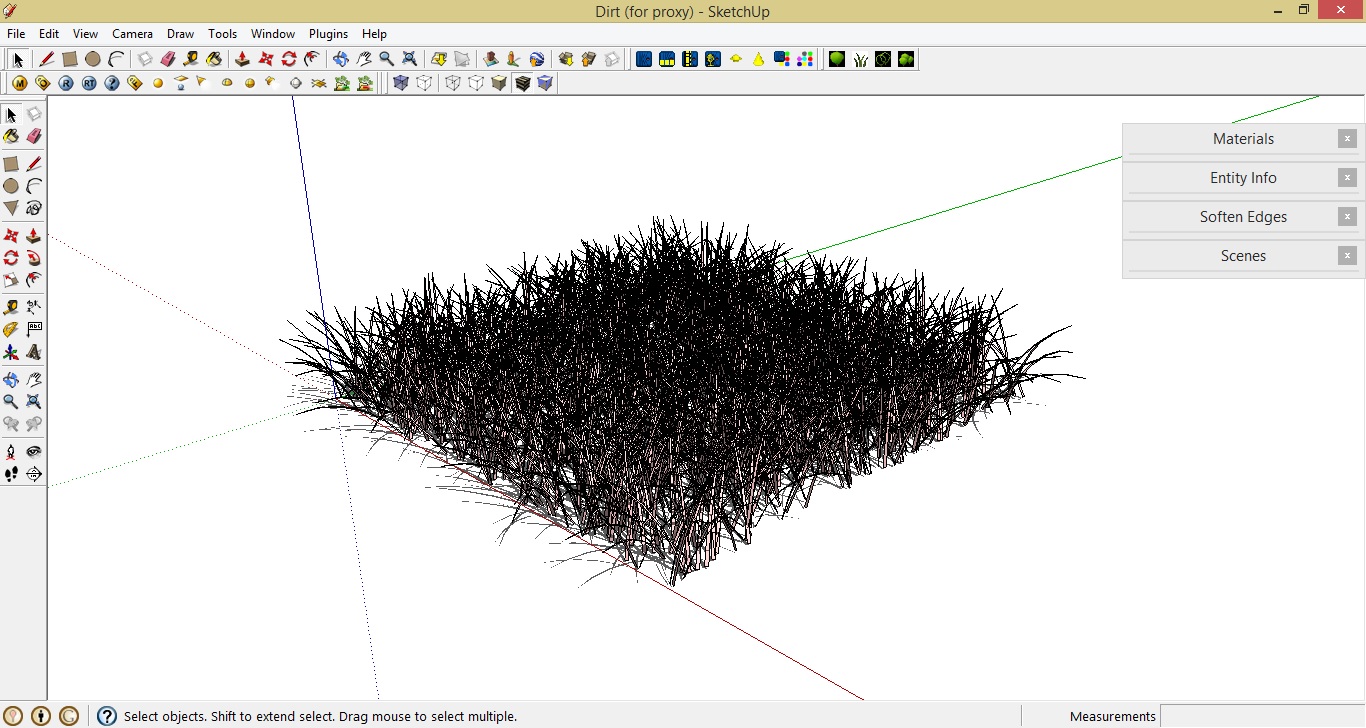 HOW TO MAKE PROXY GRASS USING V-RAY FOR SKETCHUP