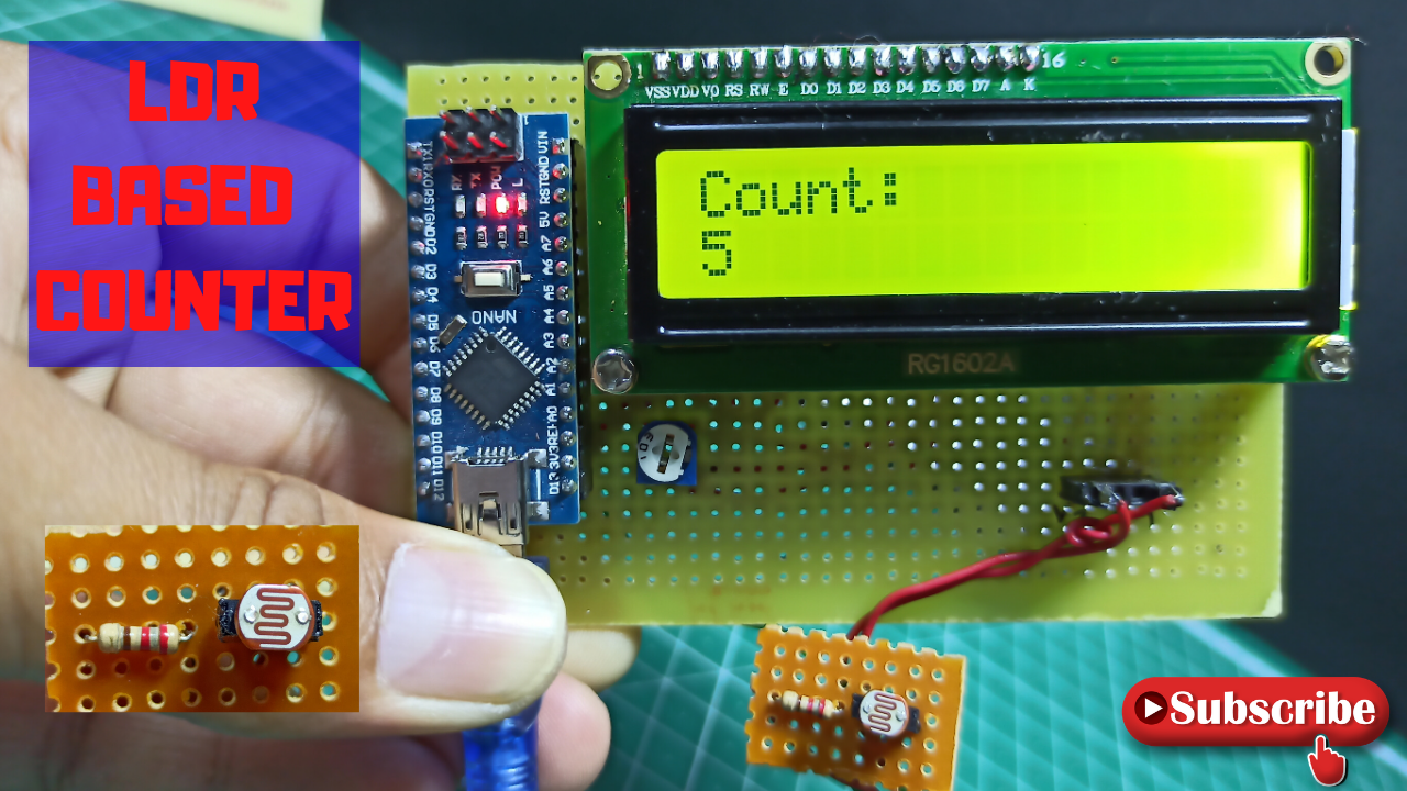 Ldr Based Counter
