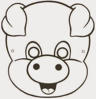 Máscaras de Animales para Imprimir Gratis. - Ideas y material gratis ...