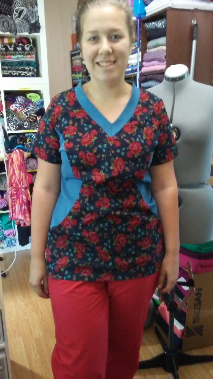 Sew Plus: Simplicity 1020 Scrub Top