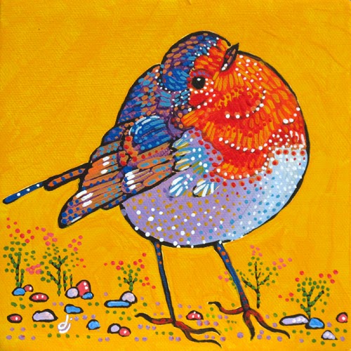 Dorothy Jenson Art: Fancy Robin