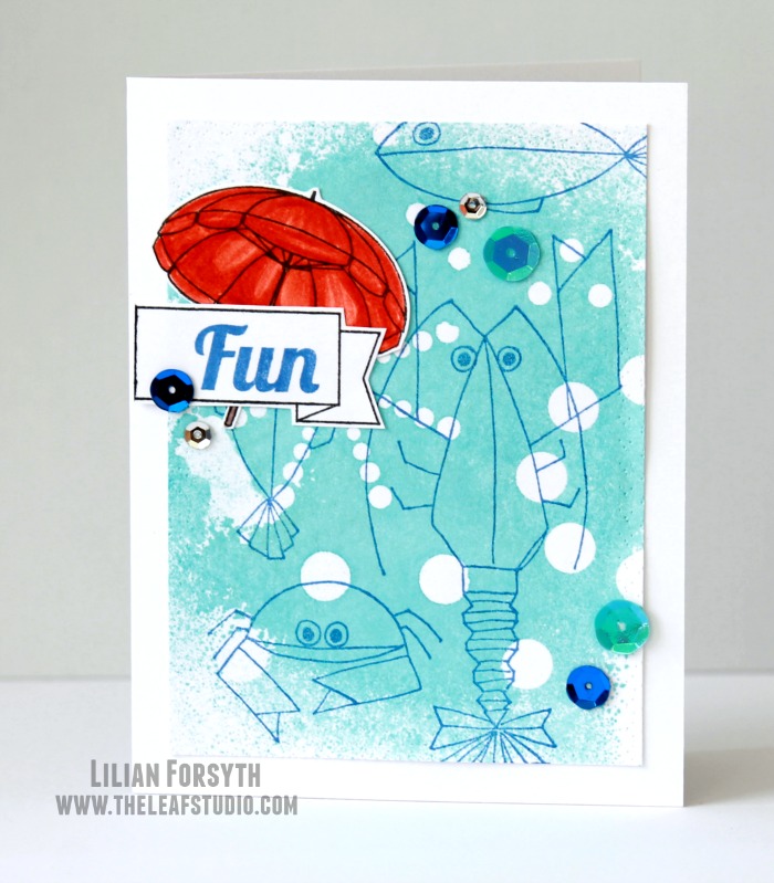 Summer Cards using Boardwalk Collection Stamps - The Leaf Studio