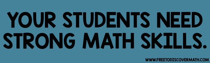 Why You Should Use Math Skill Drills This Year | Free to Discover