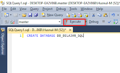 Belajar Database SQL Server Untuk Pemula Part1