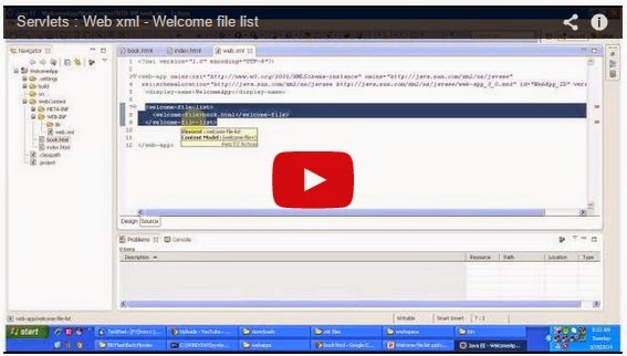 Java Ee Servlets Web Xml Welcome File List