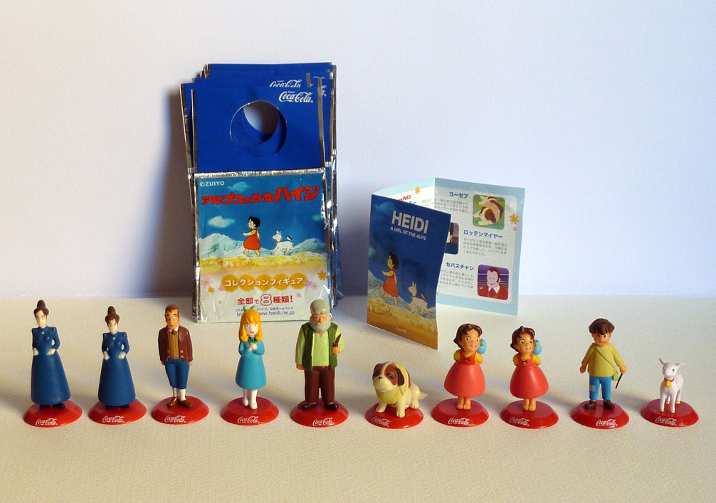 Heidi Toys Collection - Jouets de collection Heidi アルプスの少女ハイジ おもちゃ ...