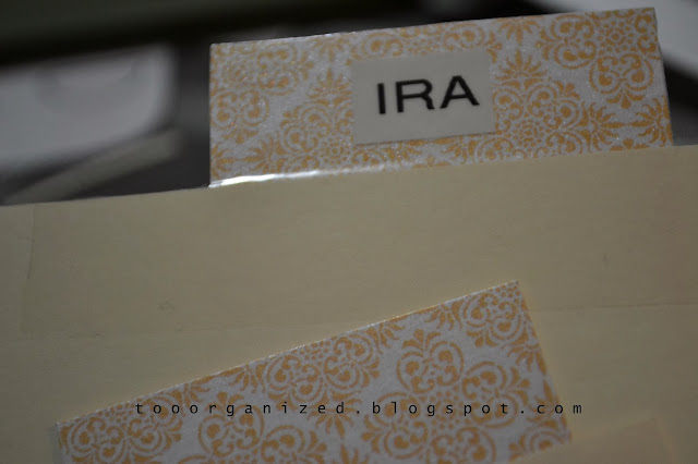 DIY FOLDER TABS | TOO ORGANIZED