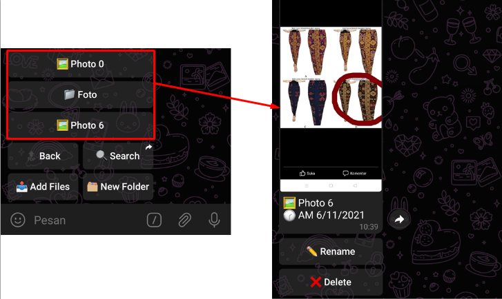 Cara Menggunakan Cloud Storage di Telegram - Blogger Toraja