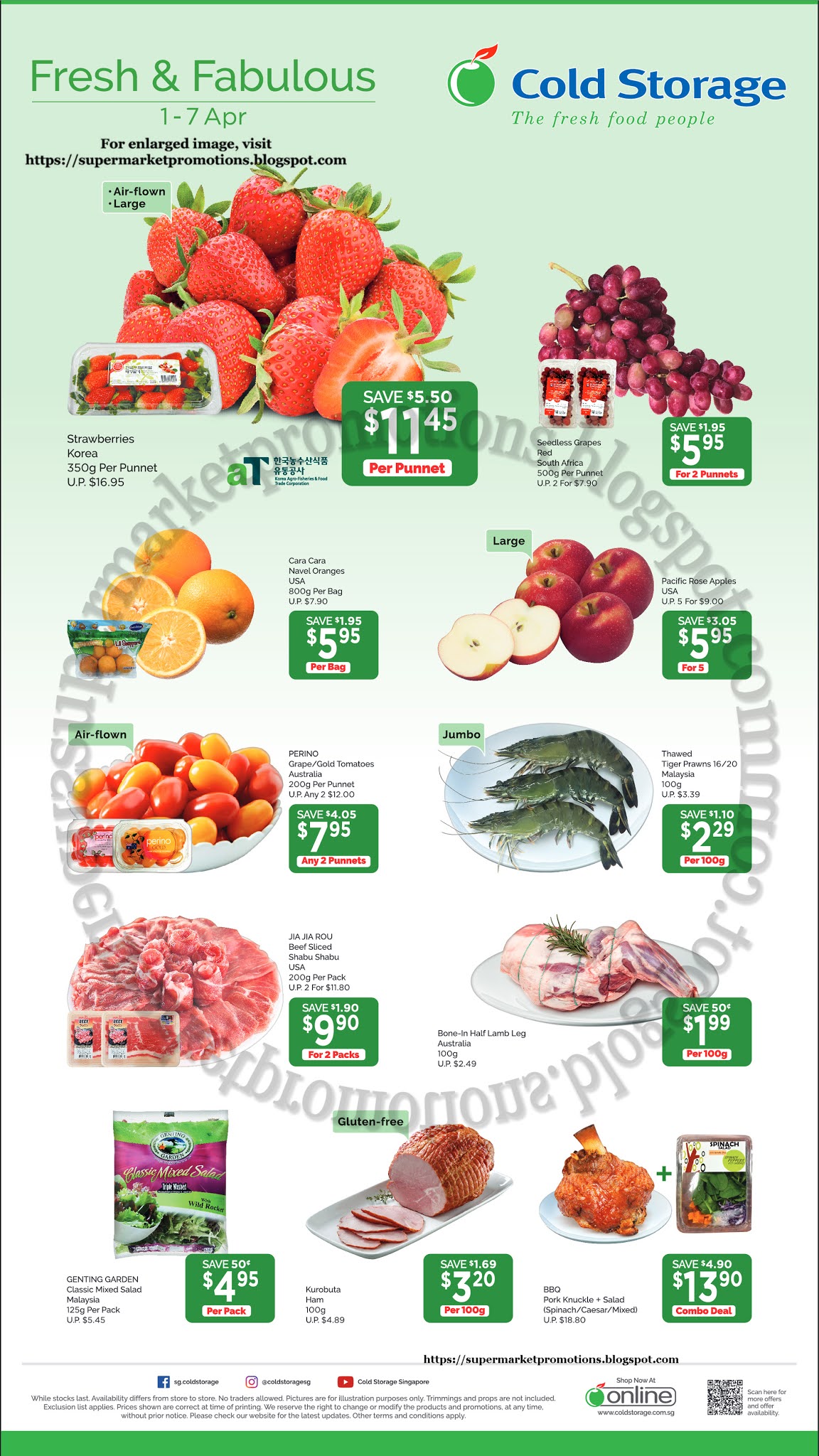 Cold Storage Fresh Produce Promotion 01 - 07 April 2021 ~ Supermarket ...