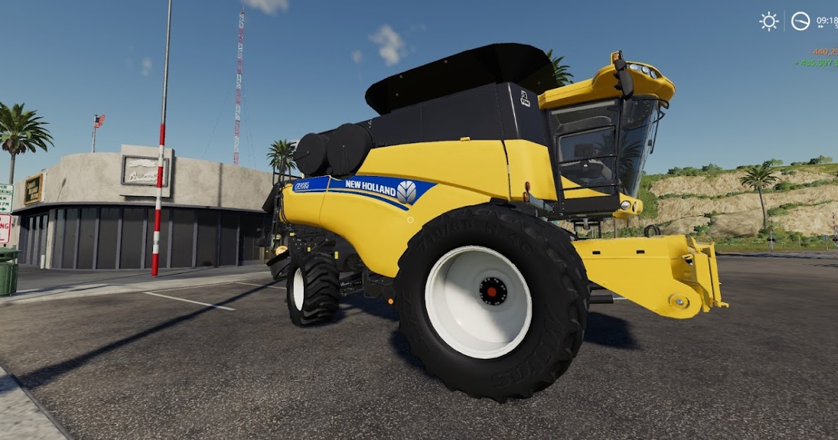 Farming Simulator Sul: New Holland CR 9080 LR Modding V1.0.0