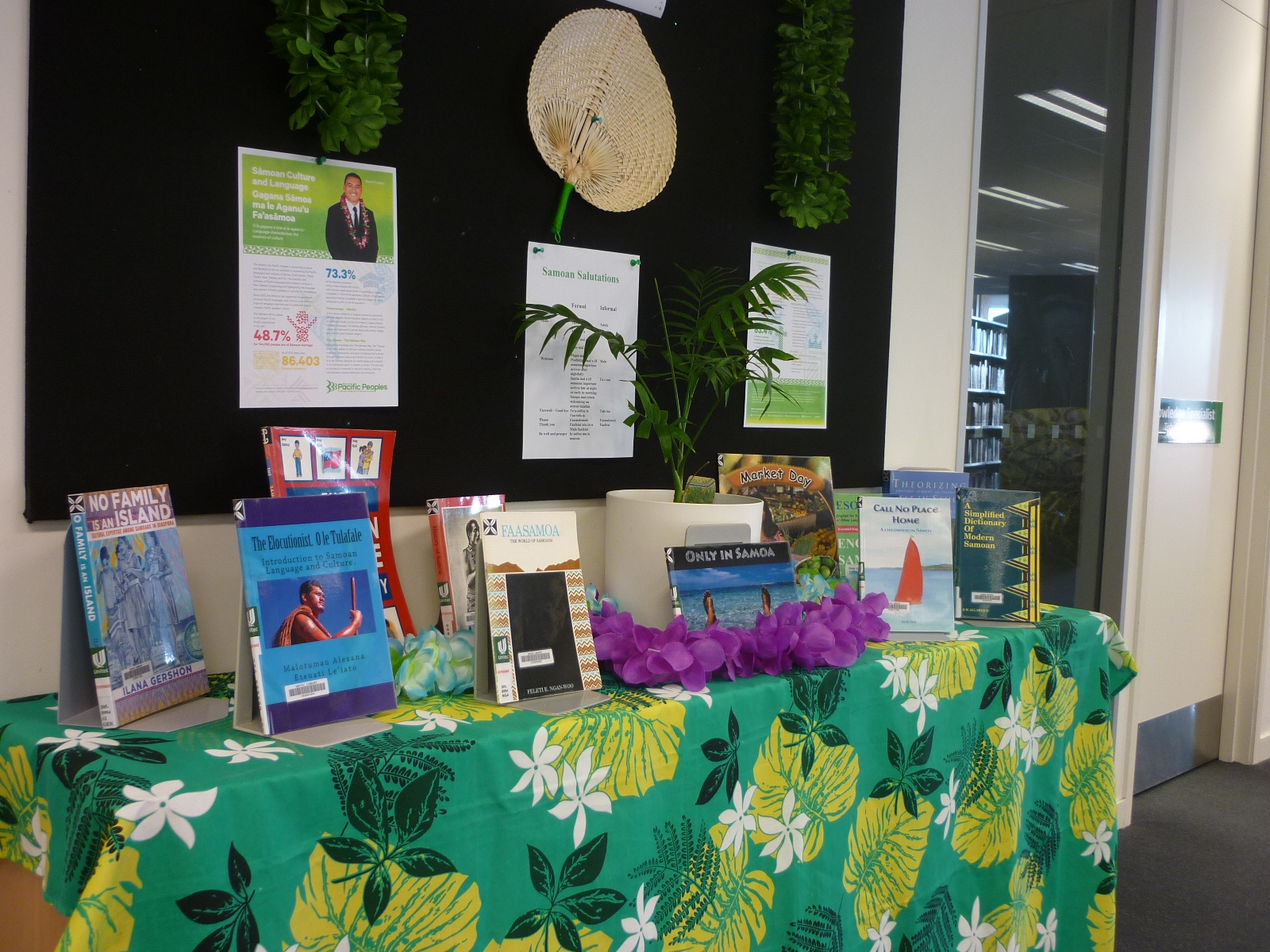 Library News - Unitec: Samoan Language Week 2018 at Unitec Library