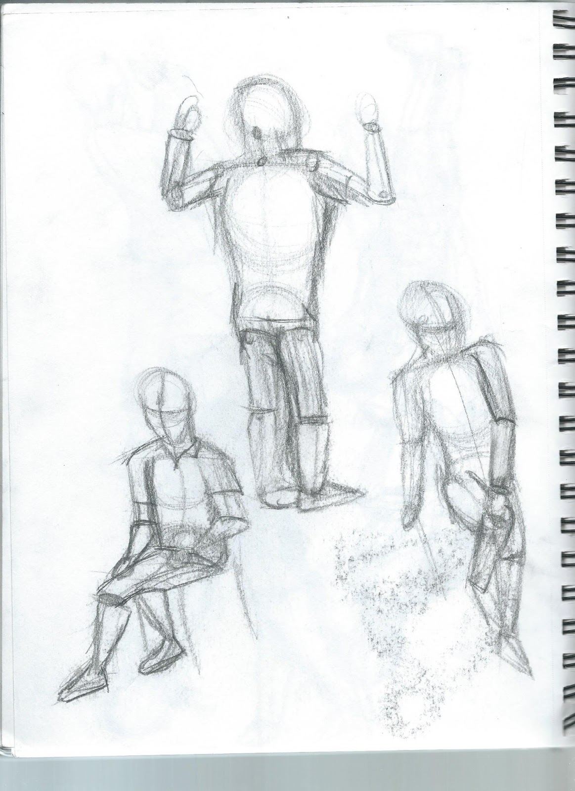 Luke's Student Animation Blog: Life Drawing 1