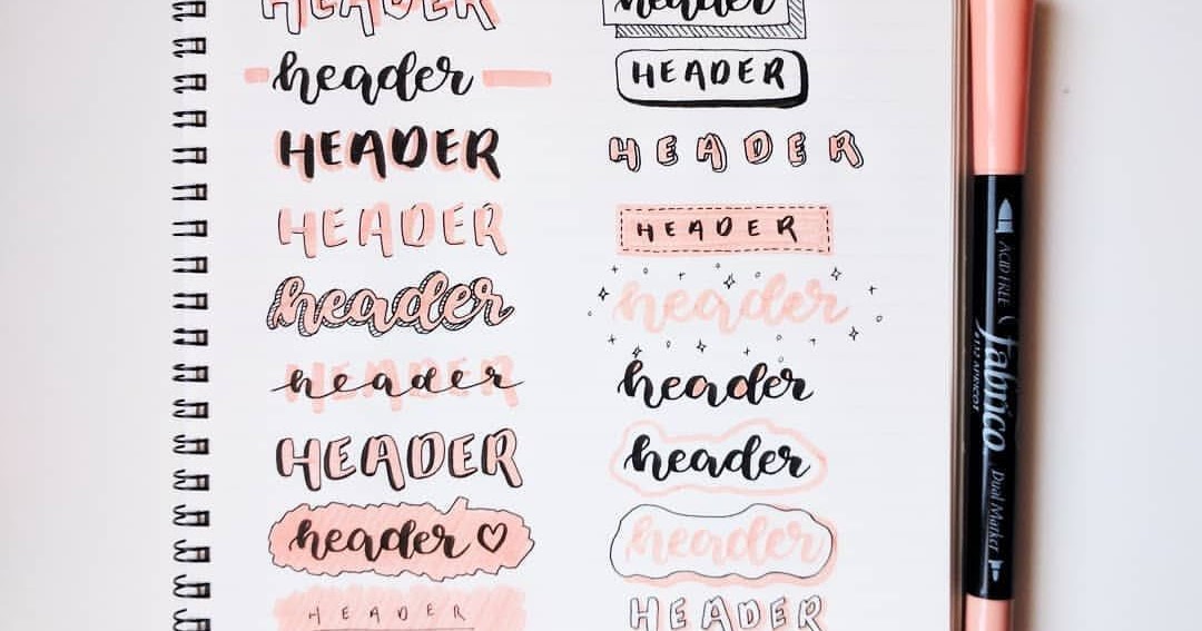 TÍTULOS BONITOS, LETTERING :)