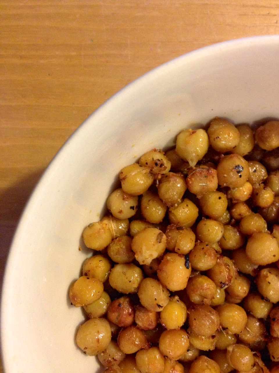 Roasted Chickpeas & Home Made Ice Tea