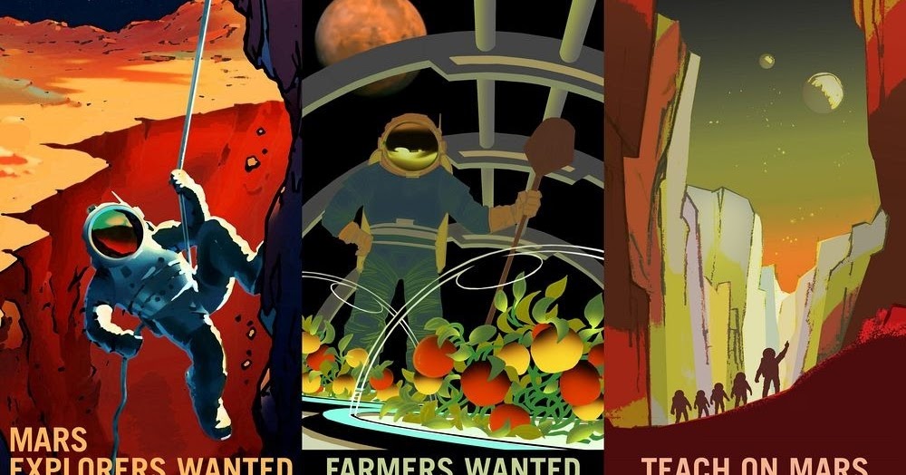 NASA’s Mars Explorers Recruitment Posters - STATIONGOSSIP