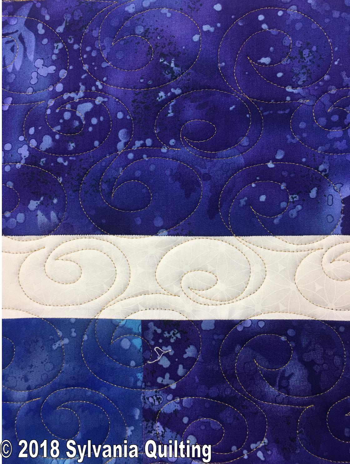 Sylvania Quilting: Judy C's Night Sky quilt