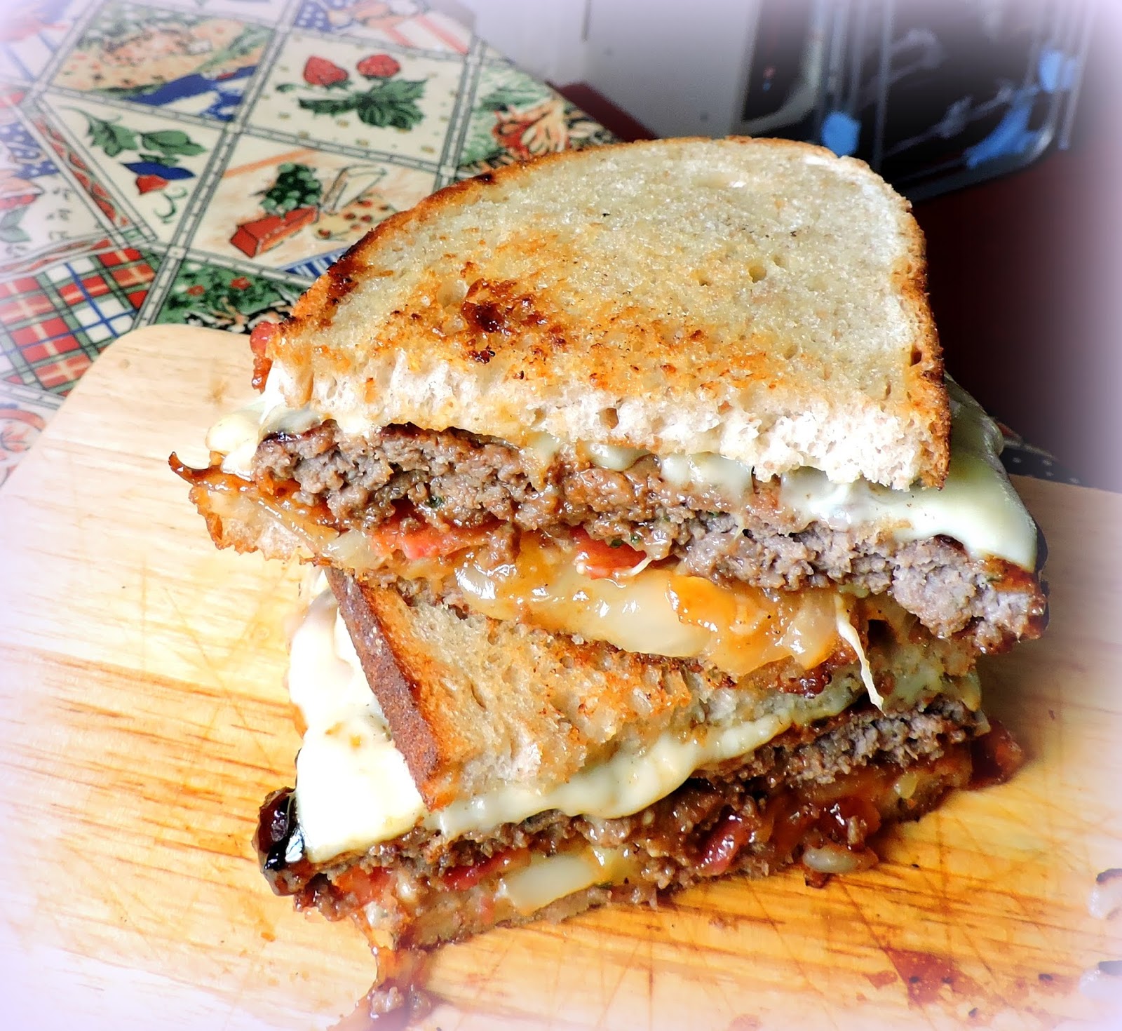 Jack Daniel's Patty Melt | The English Kitchen