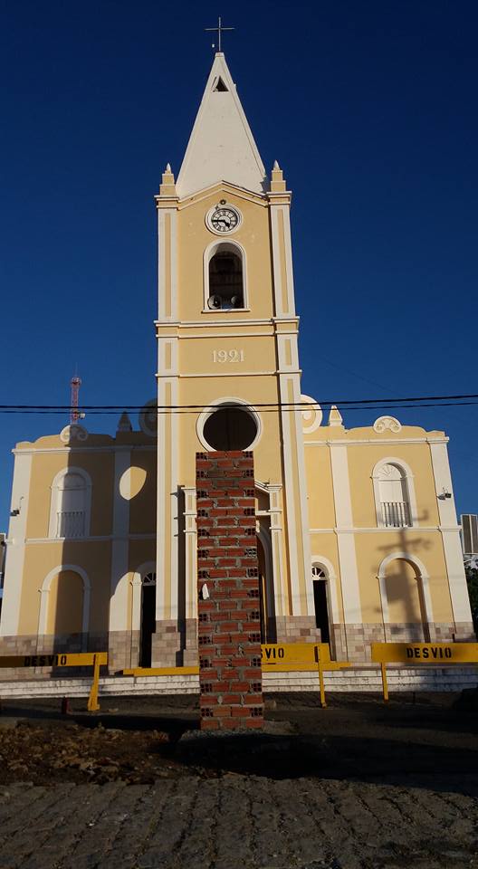 PasCom Cruzêta - RN: Construção do Monumento de N. S. dos Remédios.