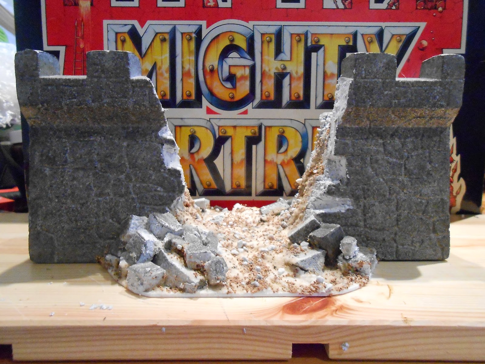 Erny's place.: Converting the Citadel Mighty Fortress Part 2.