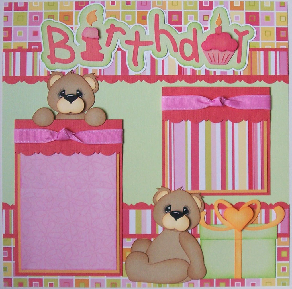 BLJ Graves Studio: Birthday Girl Layout