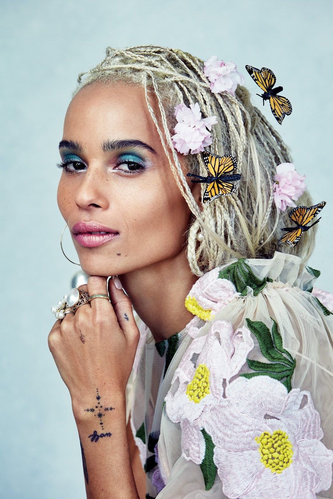 Zoe Kravitz in Allure US June 2017 by Patrick Demarchelier