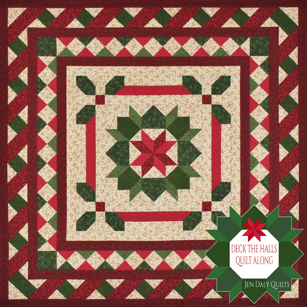 Jen Daly Quilts: Deck the Halls QAL - Day 9