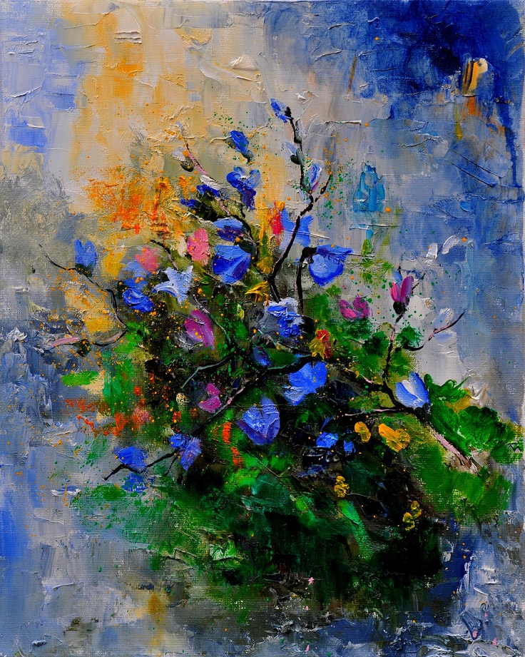 Pol LEDENT ~ flowers | Catherine La Rose ~ The Poet of Painting