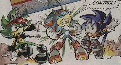 Hedgehogs Can't Swim: Sonic the Hedgehog: Issue 195