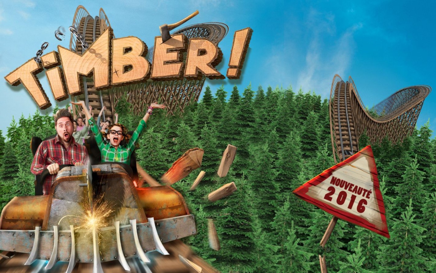 Reportage pour Timber et Explorer Adventure à Walibi Rhône-Alpes ...