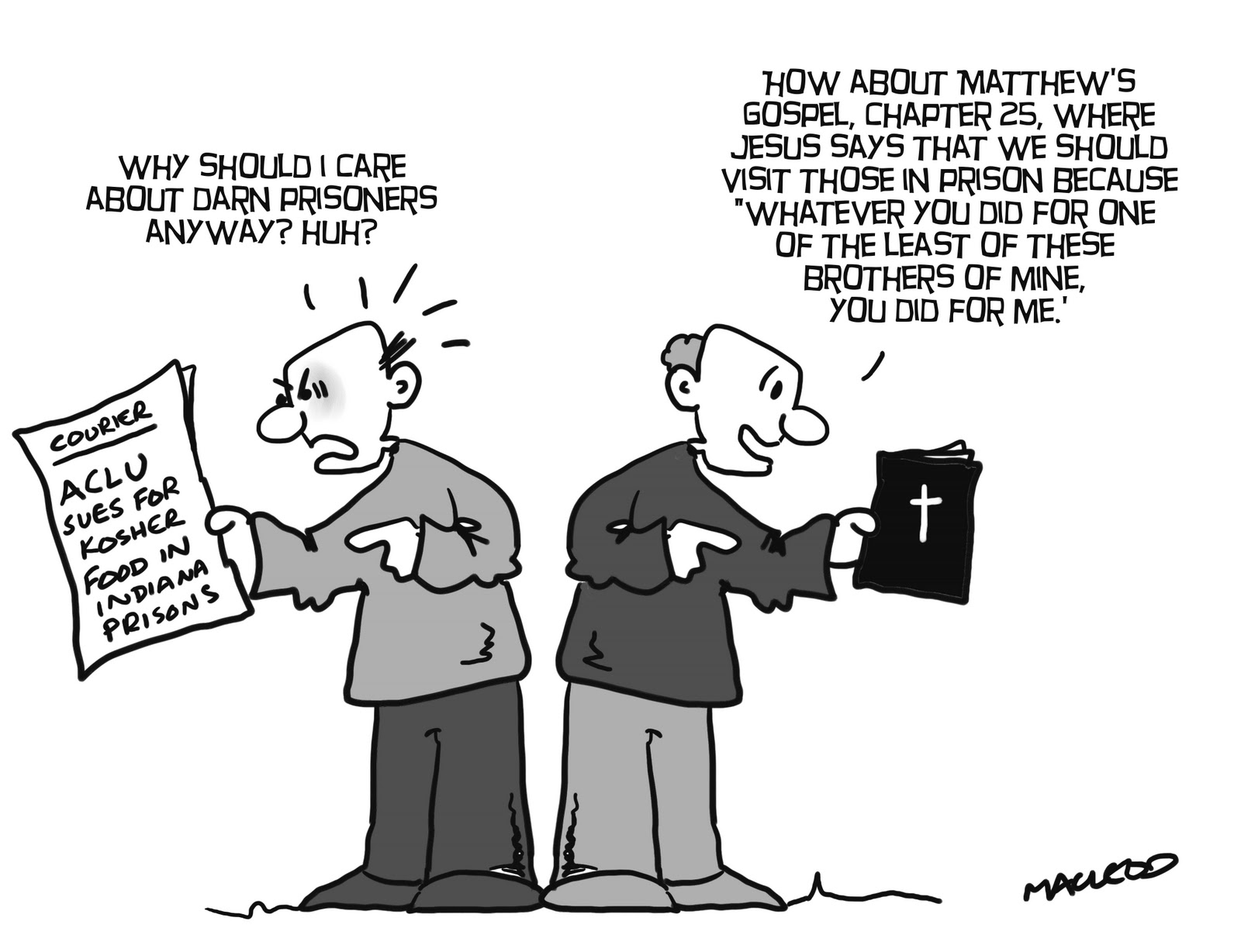 MacLeod Cartoons: ACLU Sues Indiana over Prison Food