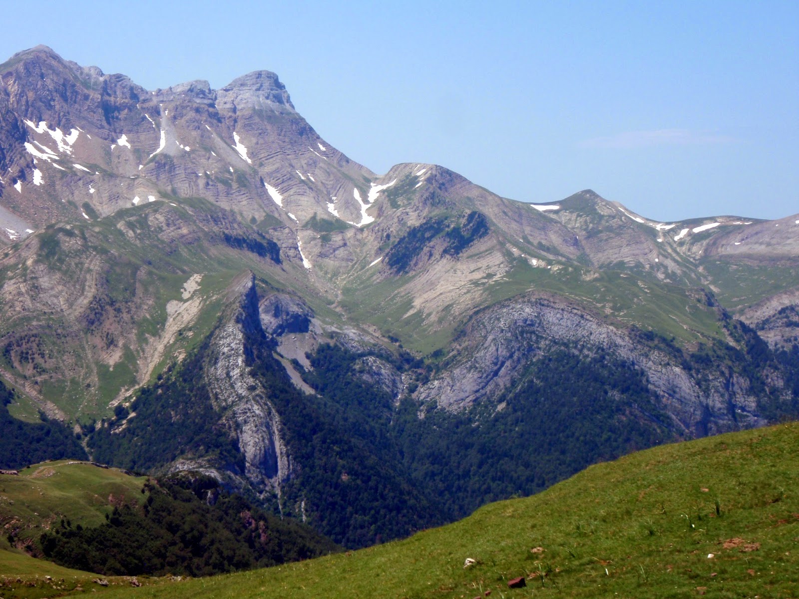 Un sinclinal colgado: El Castillo de Acher (2.384 m)