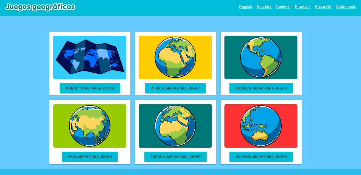 Educación Geográfica: Juegos geográficos