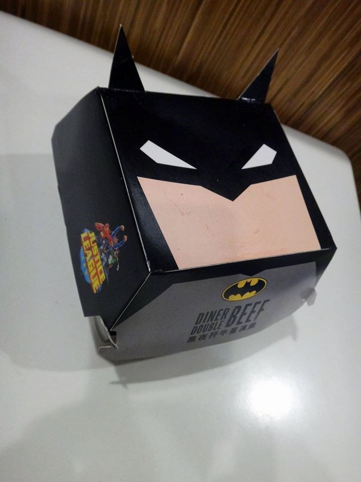 Supersupergirl from openrice: [Review 3715] McDonald's Batman Burger ...
