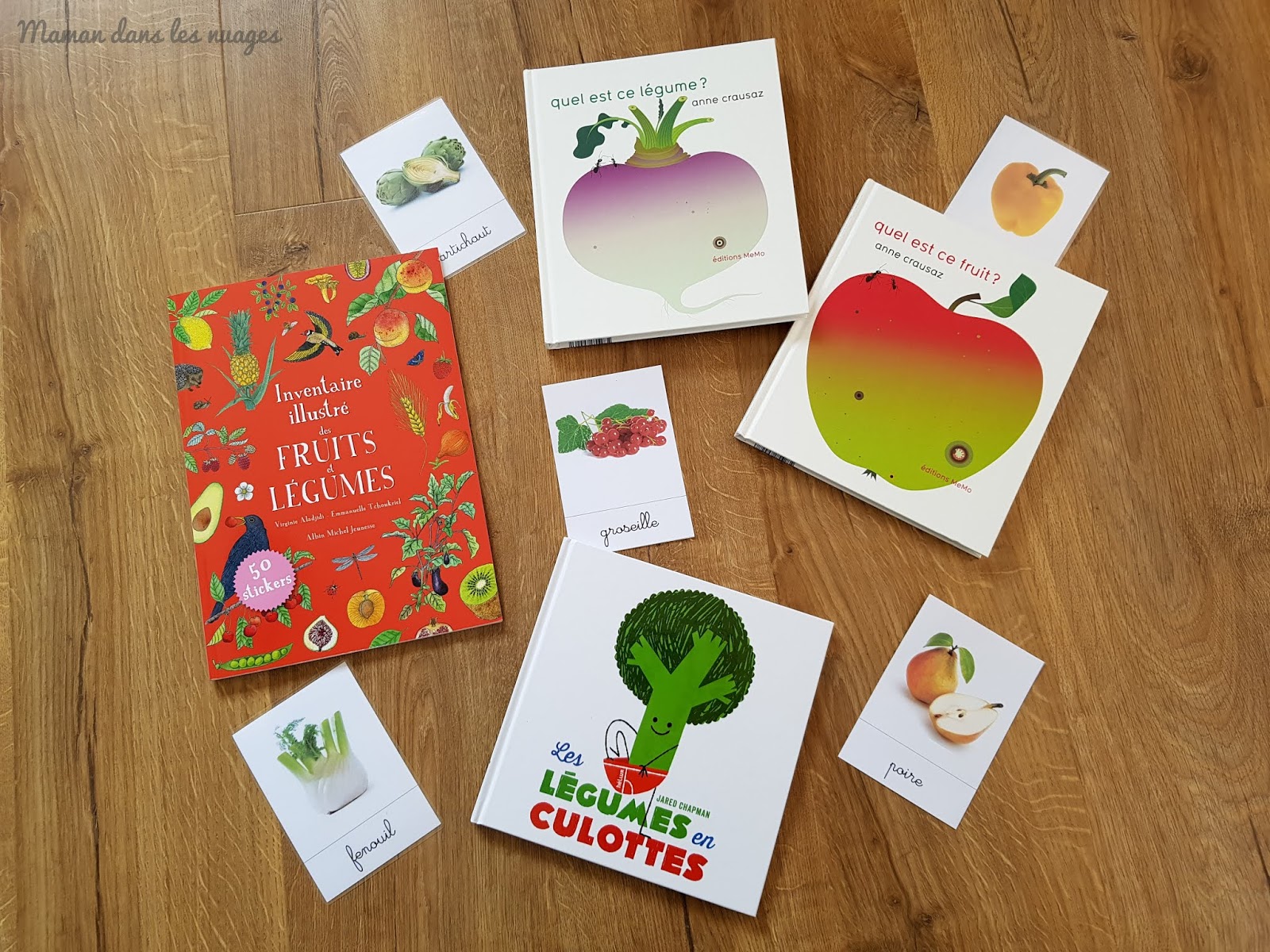 Maman dans les nuages: Balade au jardin : fruits et légumes ...