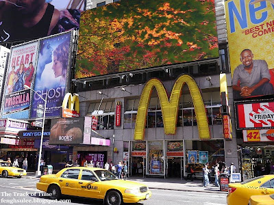 Walking Around the Times Square | The Track of Time