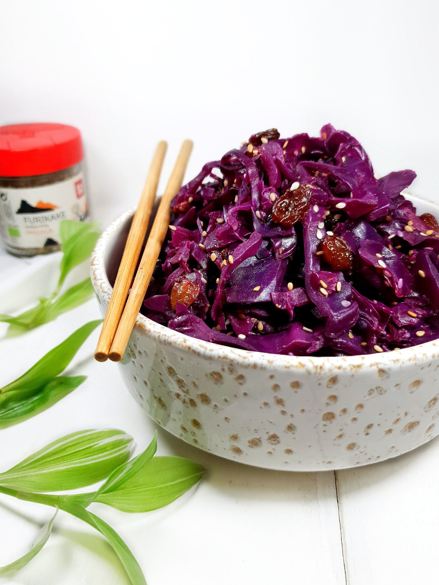 CHOU ROUGE CUIT AUX RAISINS & CUMIN