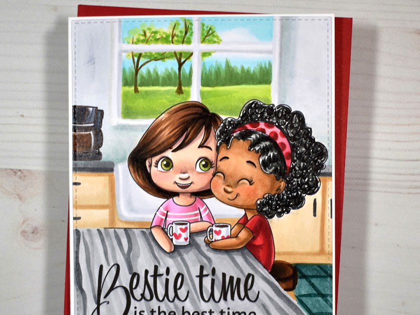 A thousand sheets of paper: Bestie time...