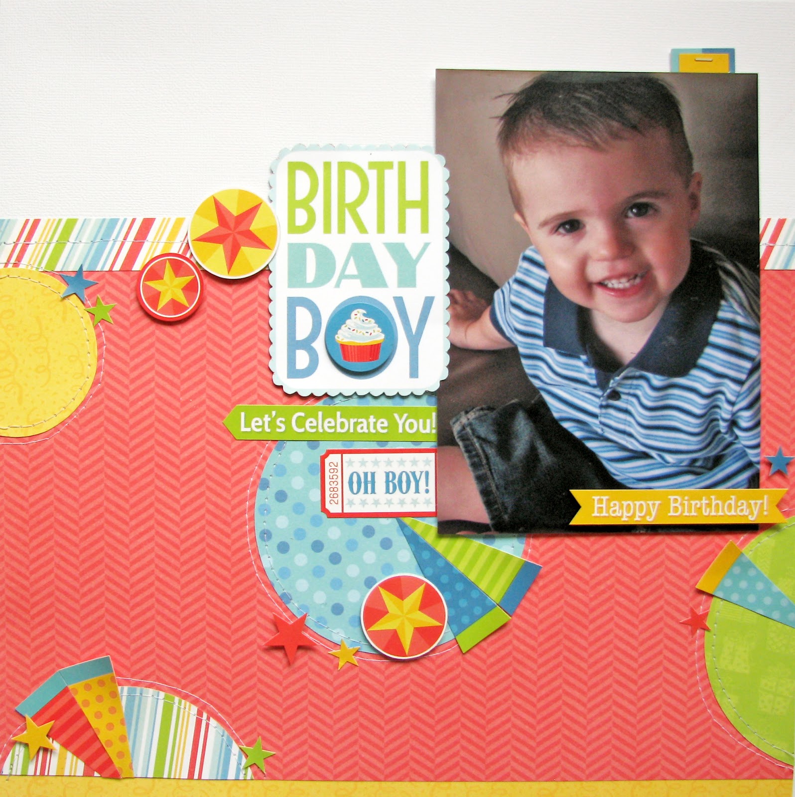Nicole Nowosad: Photoplay paper- Birthday Boy