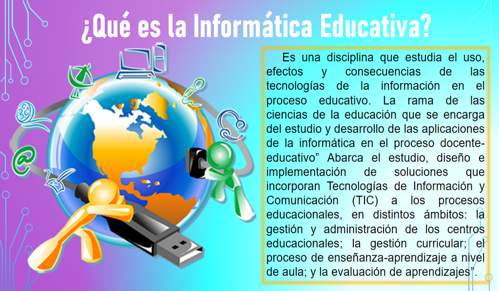 ¿Qué es la informática Educativa?